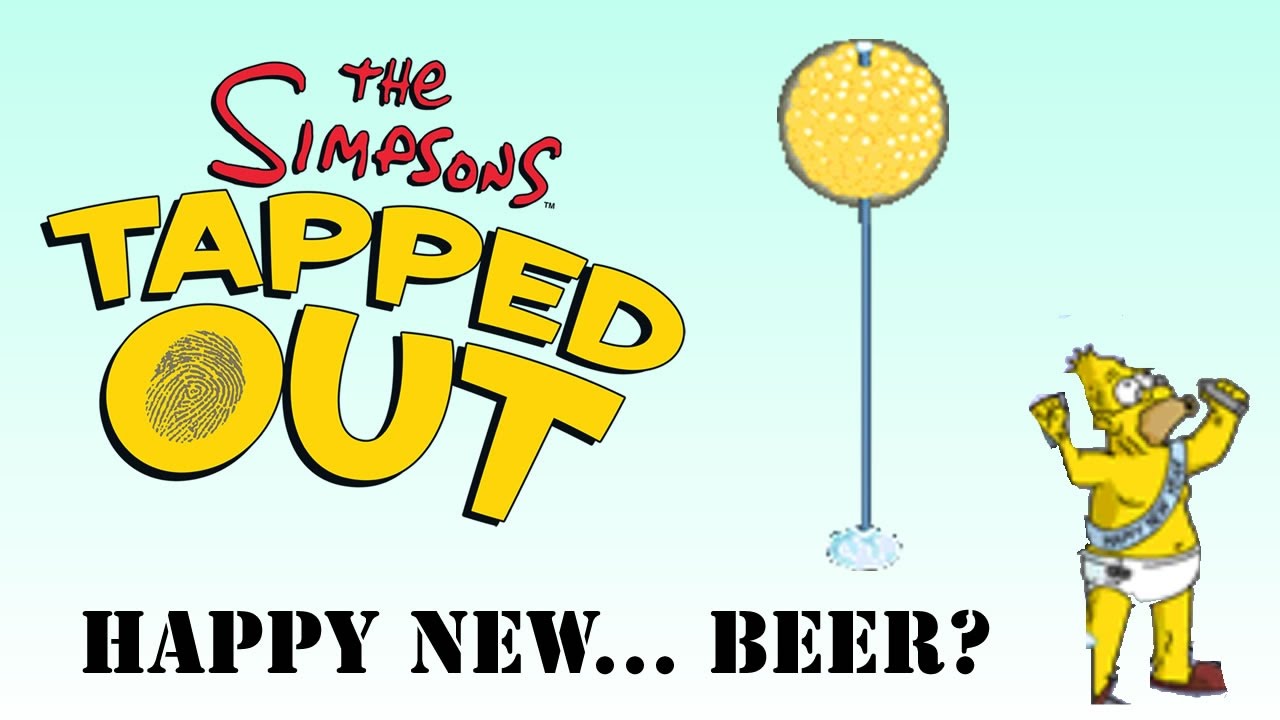 The Simpsons Tapped Out Happy New... Beer? Review - YouTube