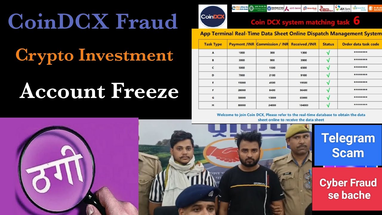 CoinDCX,Ucoin Telegram scam,Telegram Prepaid Task Job scam,How to ...