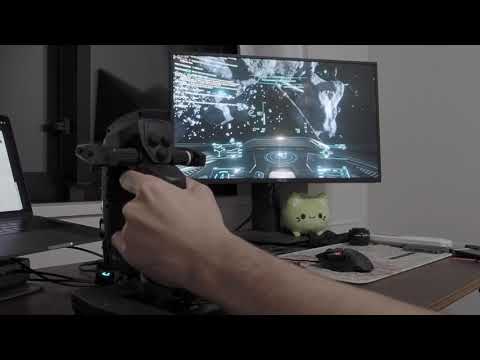 sublight dynamics 6dof joystick – star citizen space to surface - YouTube