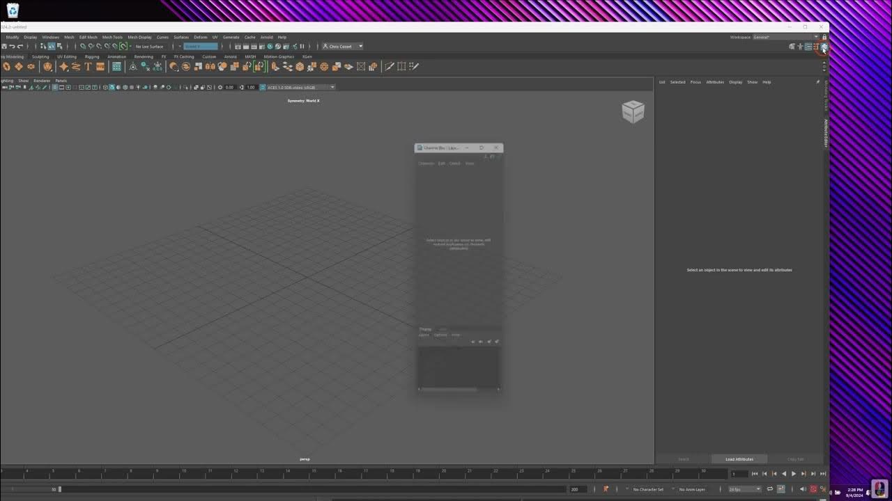 Intro to Maya Interface - YouTube
