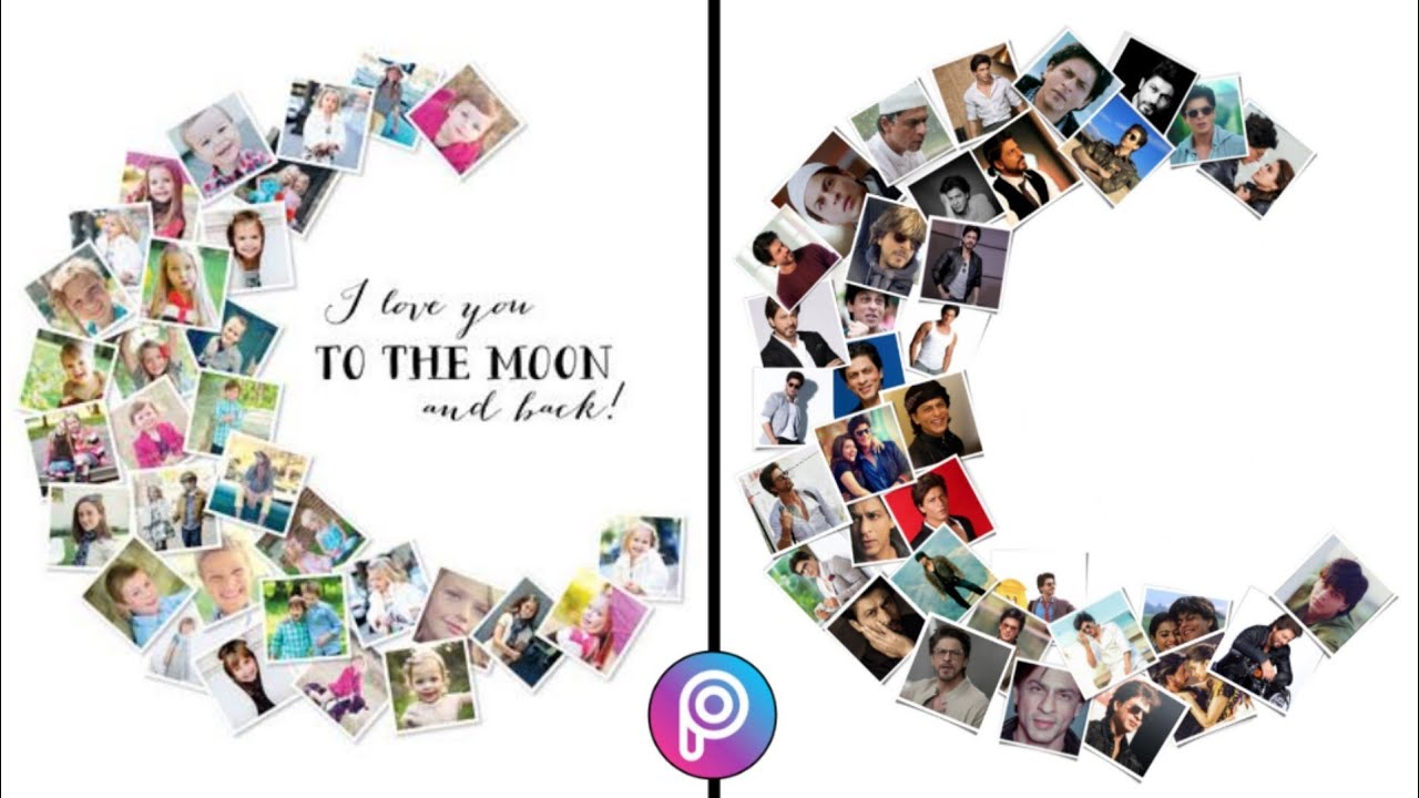Moon Shape Collage Editing L New Style Editing In PicsArt YouTube Moon Shape Collage Editing L New Style Editing In PicsArt YouTube