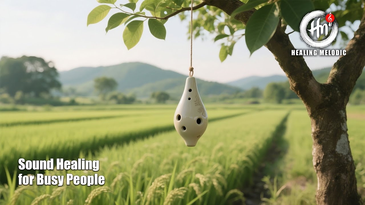 Ocarina Sound Healing Melodic | 15 Minutes Vibrations for Peaceful ...