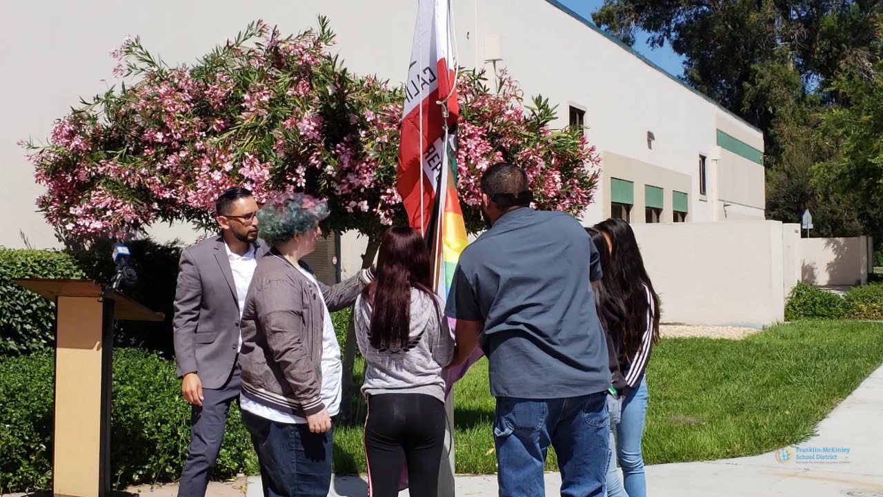 Rainbow Flag Raising Ceremony in FMSD - YouTube