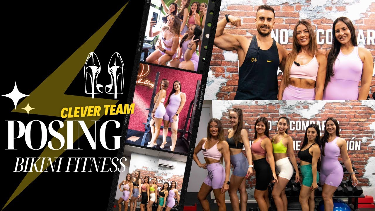 APRENDE POSING DE WNBF PARA BIKINI FITNESS EN CLEVER TEAM - YouTube