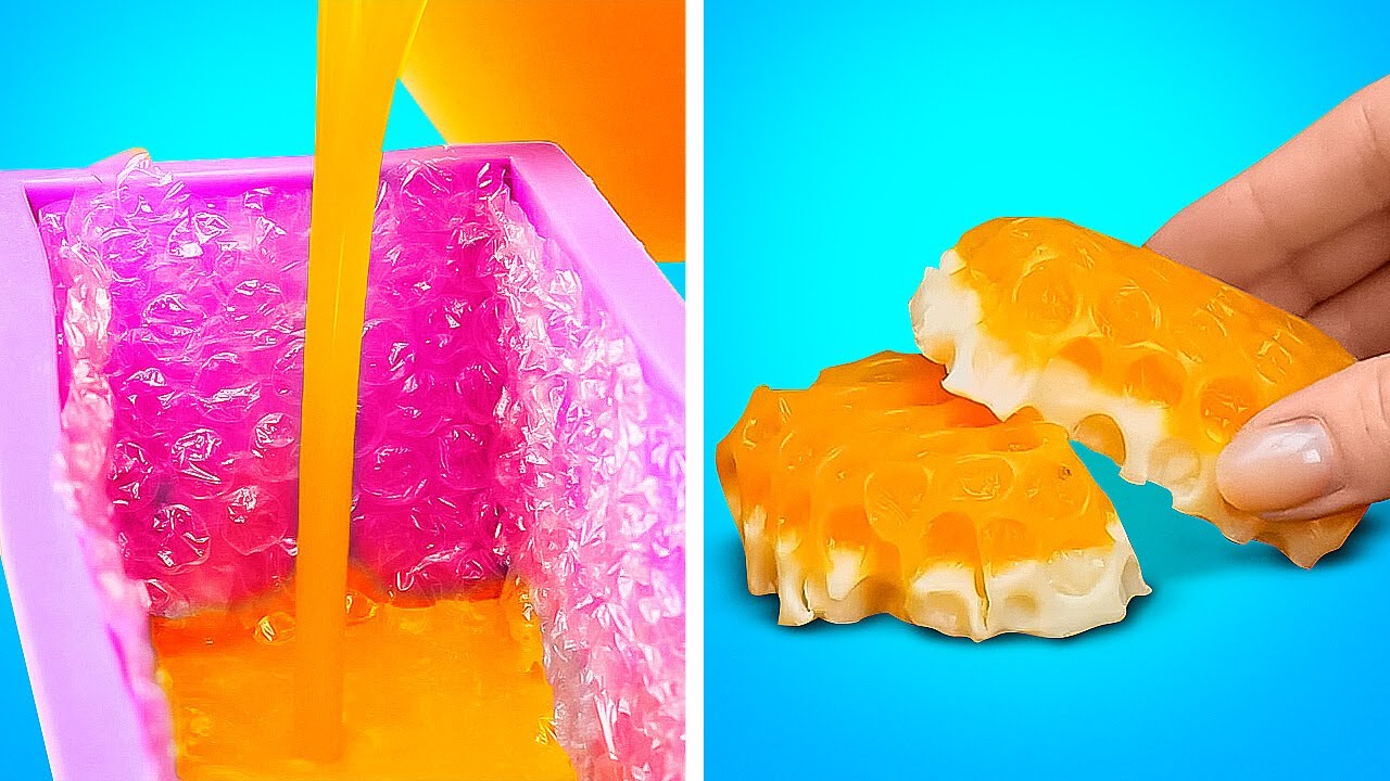 Simple And Cool DIY Soap Ideas And Decorative Soap Crafts - YouTube