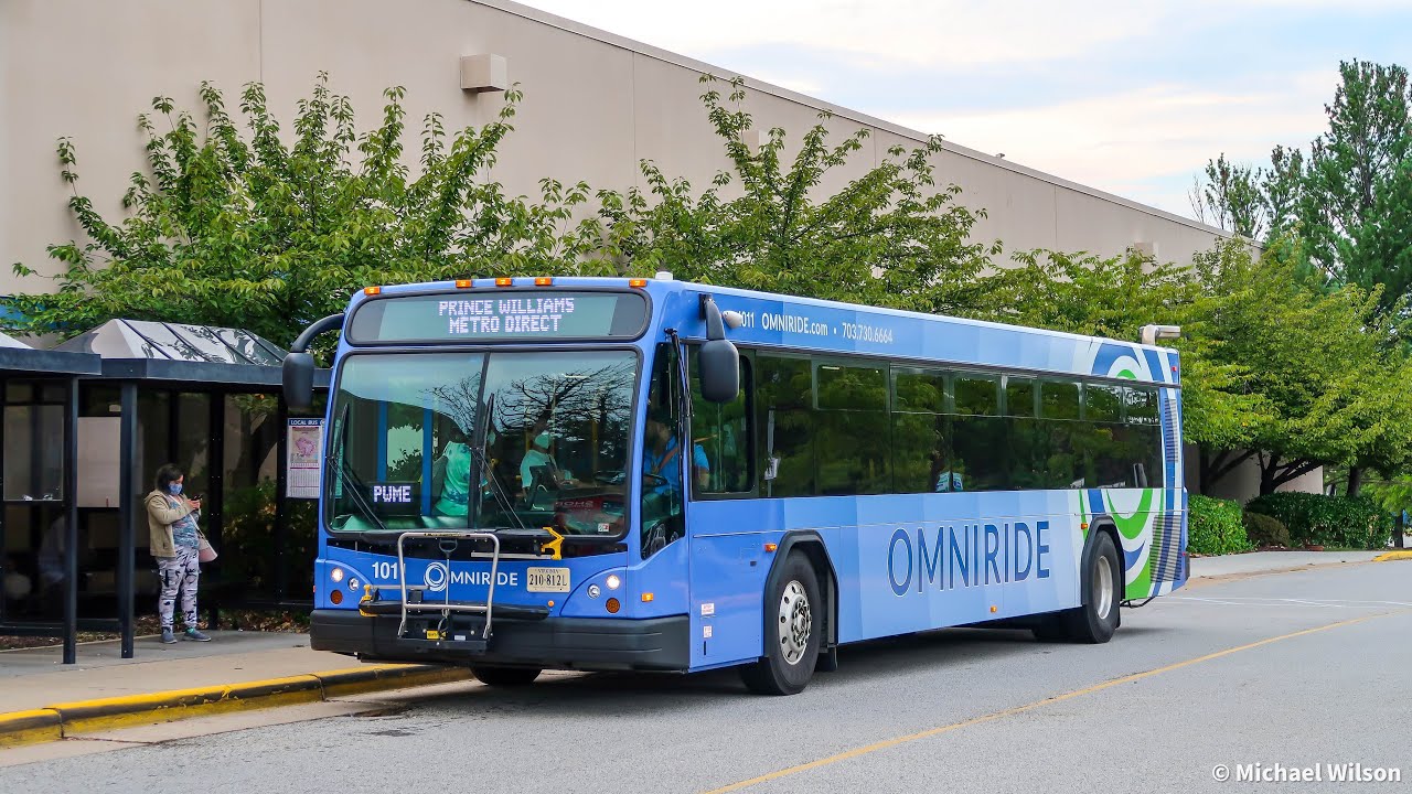 PRTC OmniRide 2019 Gillig Low Floor BRT Diesel #1011 - YouTube