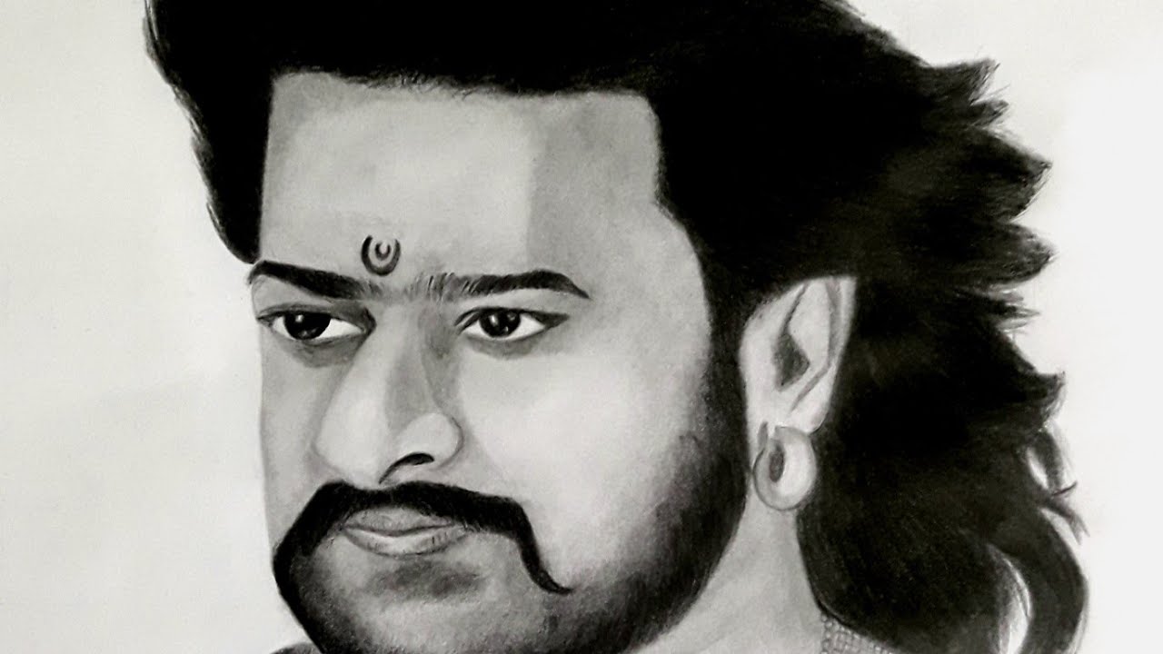 Drawing Bahubali (Prabhas) / pencil drawing / Realistic pencil sketch ...