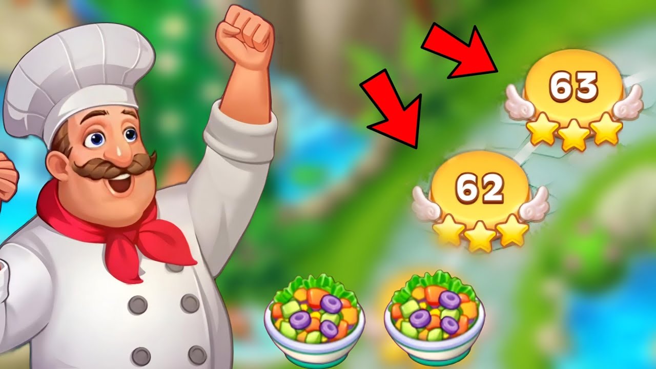 Cooking Madness Gameplay - Seafood Restaurant Levels 62 - 63 All Stars ...