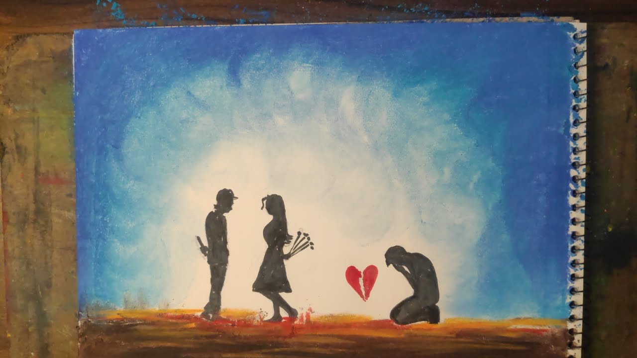 Sad breakup drawing no love..... - YouTube