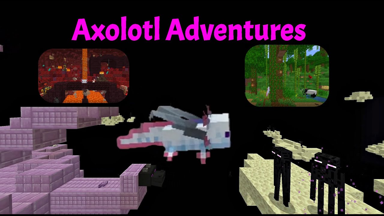 Axolotl Adventures - IM IN THE END - YouTube