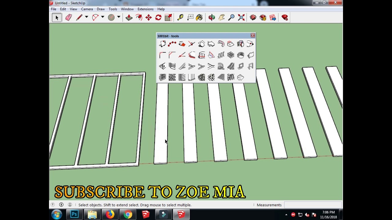 1001 Bit Sketchup Tutorial Tip & Trick 02 - YouTube