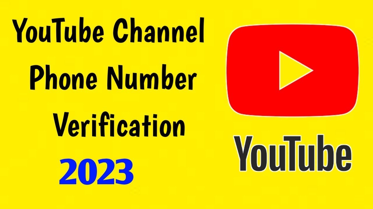 YouTube Channel Phone Number Verification 2023 || Selva Tech || Tamil ...