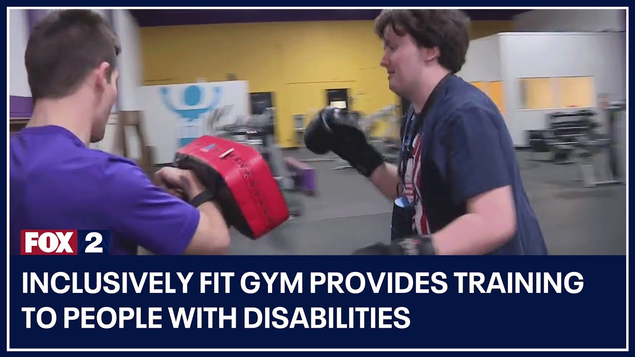 Inclusively Fit gym provides training to people with disabilities - YouTube