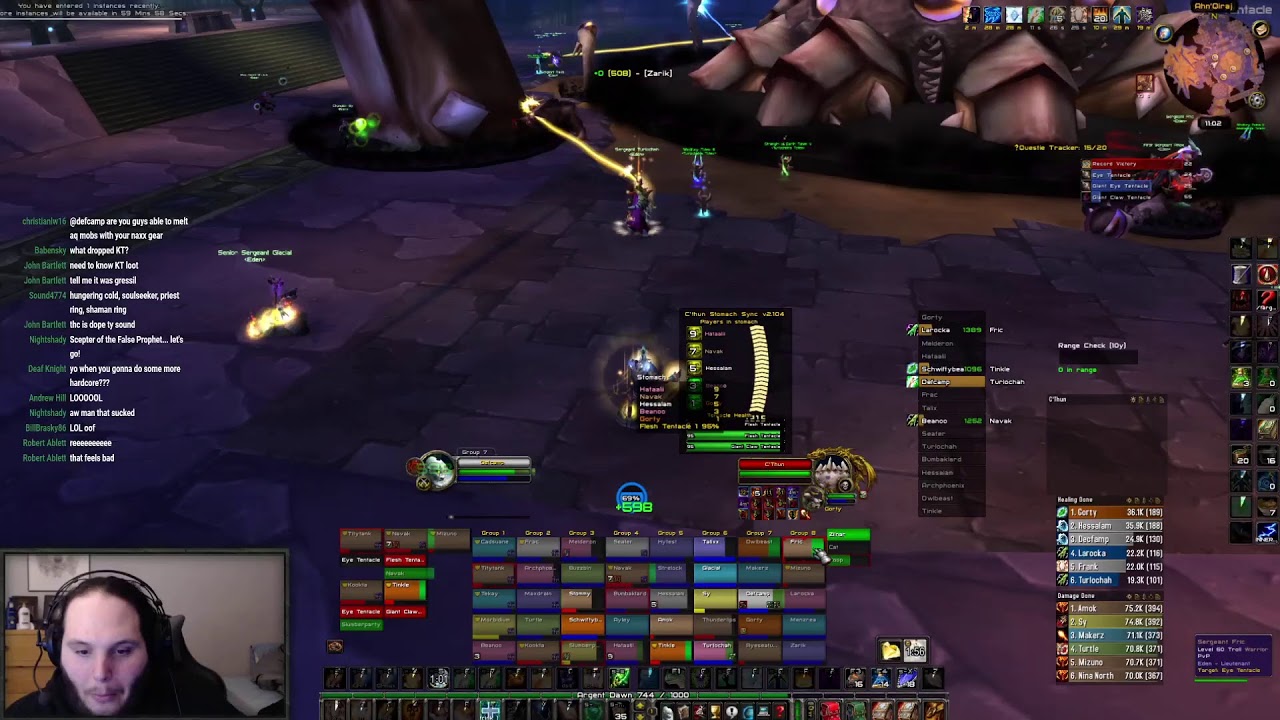 Finishing Naxx! 4HM, Saph, and KT! Eden 15/15-Skeram - YouTube