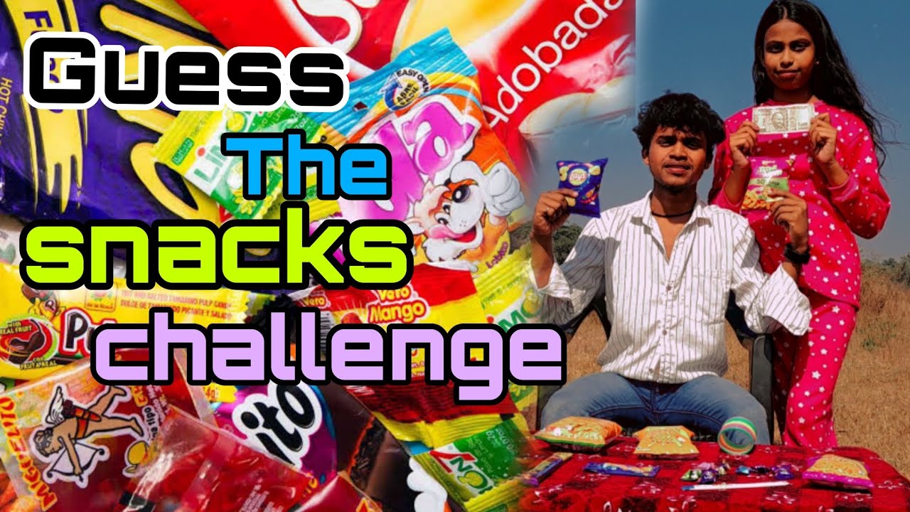 Guess The Snacks Challenge New Vlogs 😱😋🤤#challenge #trending - YouTube