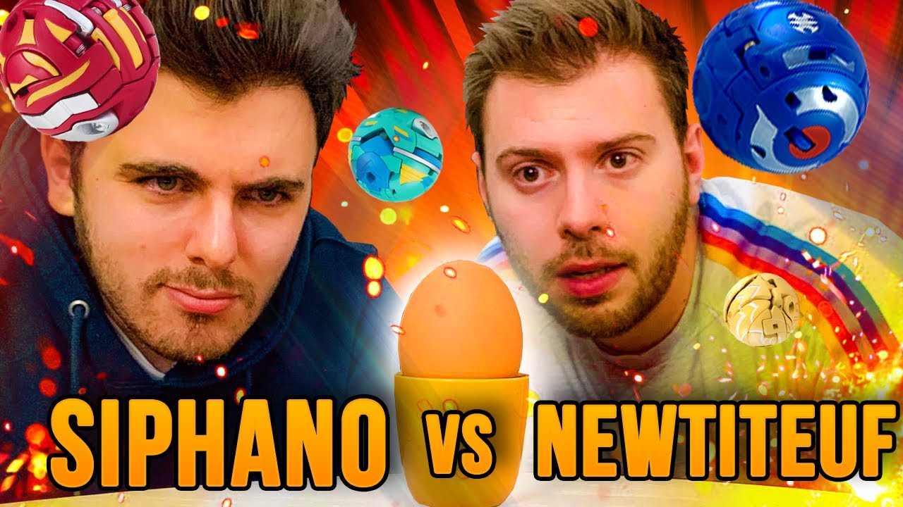 Le PERDANT mange un ŒUF CRU 😱 ! - Bakugan Challenge (ft. Siphano) - YouTube