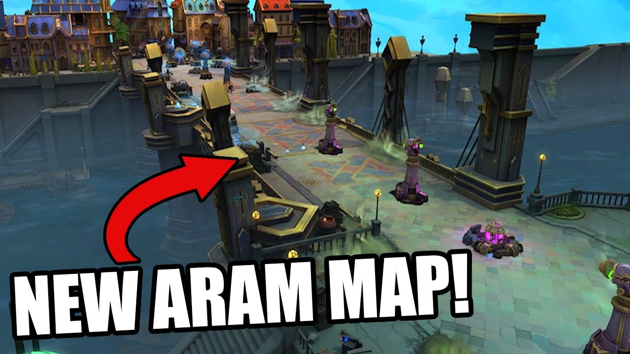 League of Legends NEW Aram map! - YouTube