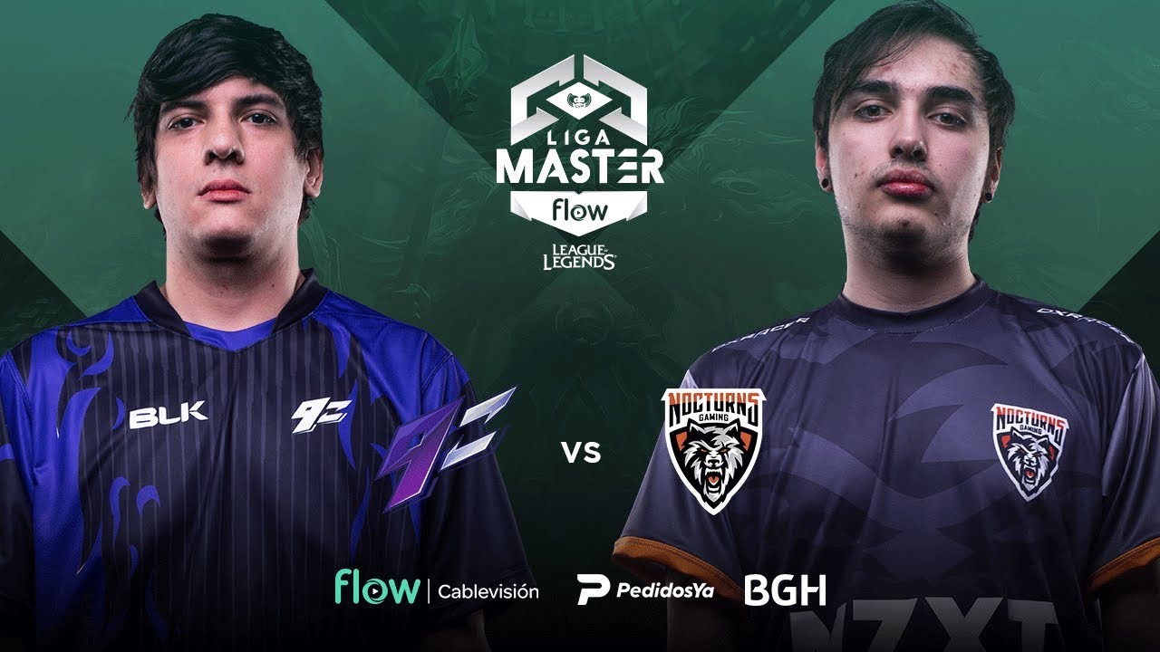 9Z vs NOCTURNS GAMING | #LigaMasterFlow League of Legends | Jornada 13 ...