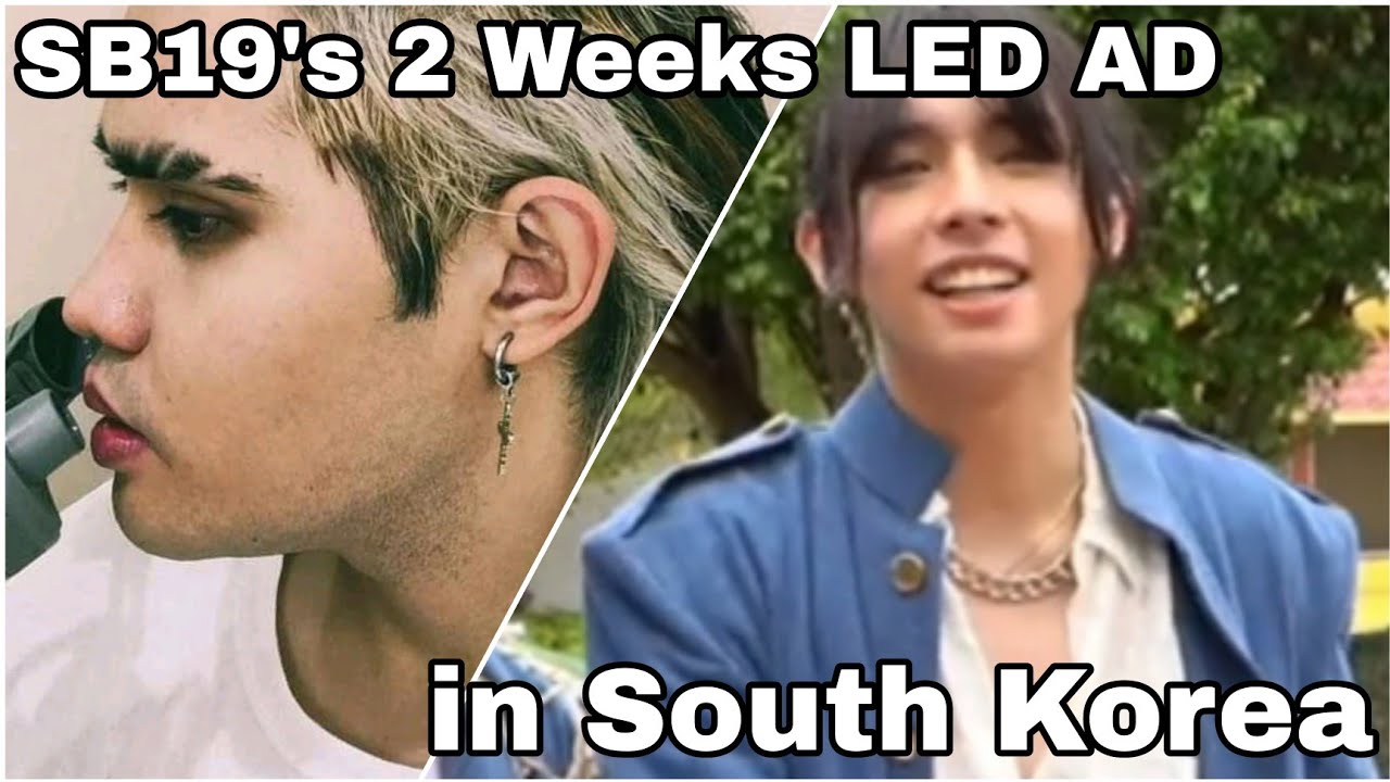SB19's 2 Weeks LED Ad in South Korea? | Esbi Updates - YouTube