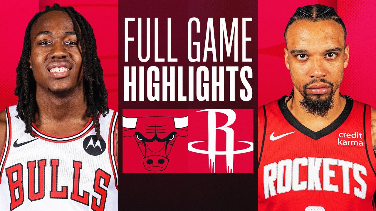 BULLS at ROCKETS | FULL GAME HIGHLIGHTS | March 21, 2024 - YouTube