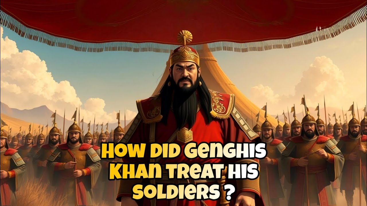 How did Genghis khan treat his soldiers? #history #genghiskhan #facts # ...
