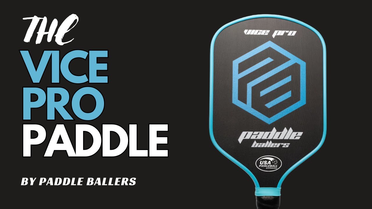 Vice Pro Paddle Ballers Pickleball Paddle Review - YouTube