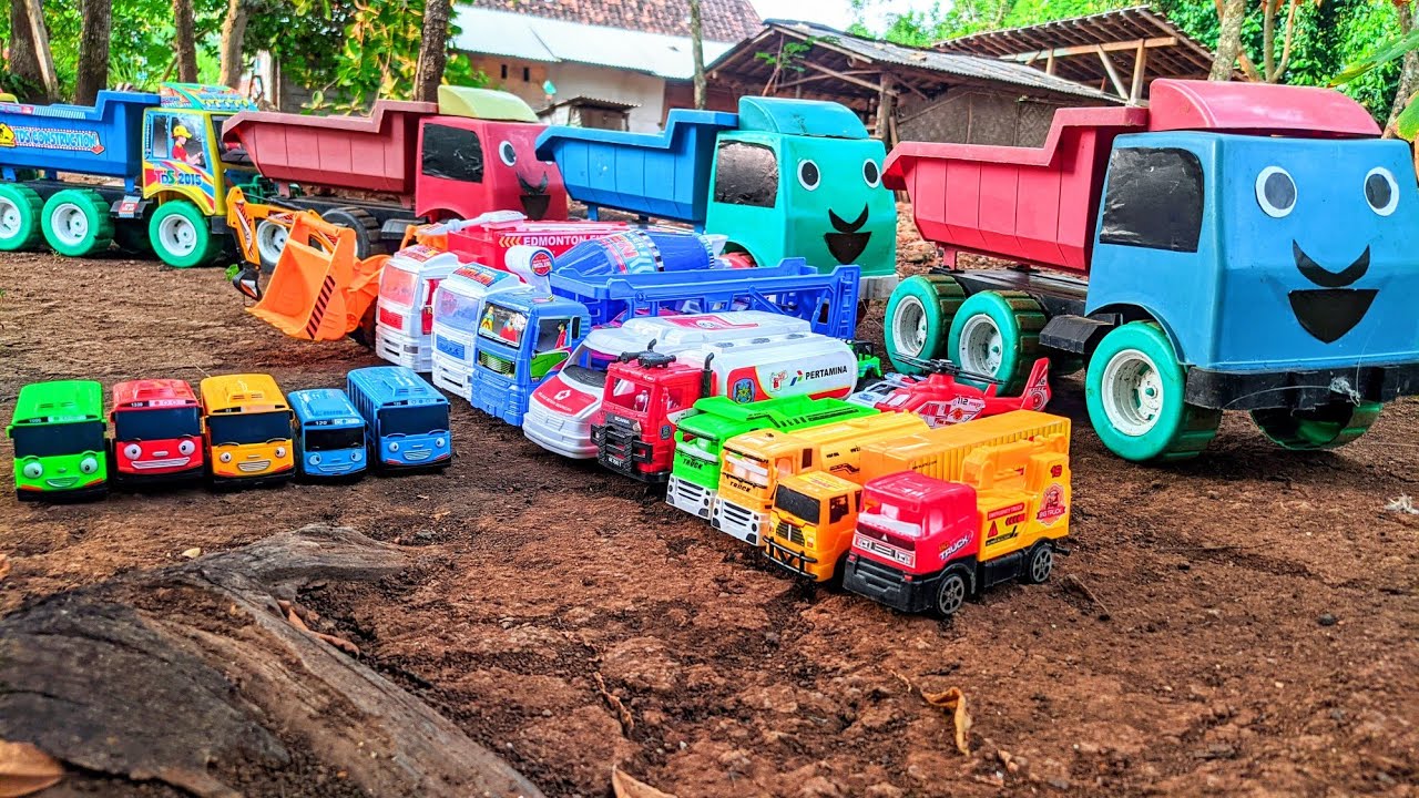 💥MANTUL MOBIL TRUK TRONTON PANJANG, BUS TAYO ANGKUT MOBIL TRUK TANGKI ...