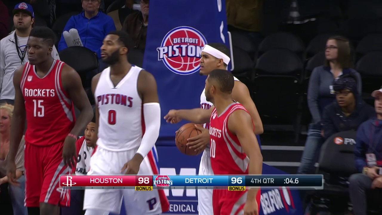 Houston Rockets at Detroit Pistons - November 21, 2016 - YouTube