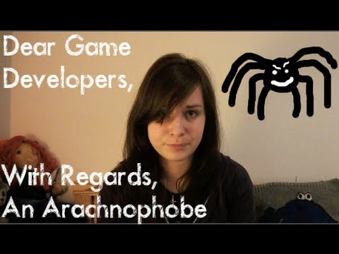 Dear Game Developers - With Regards, An Arachnophobe - YouTube