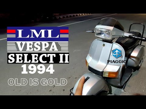 28 Years Old LML Scooter || Vintage Scooter || LML VESPA SELECT 2 || # ...