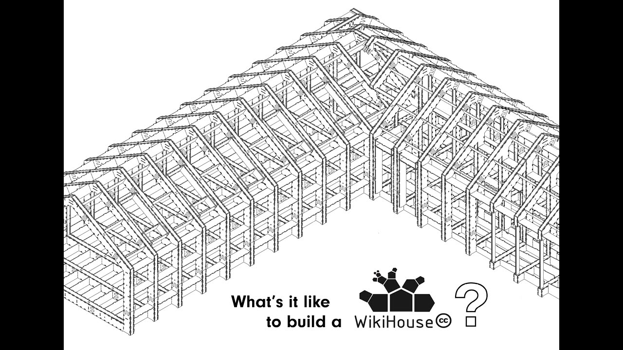 WikiHouse Frame Construction (wait for the end! #satisfying) - YouTube