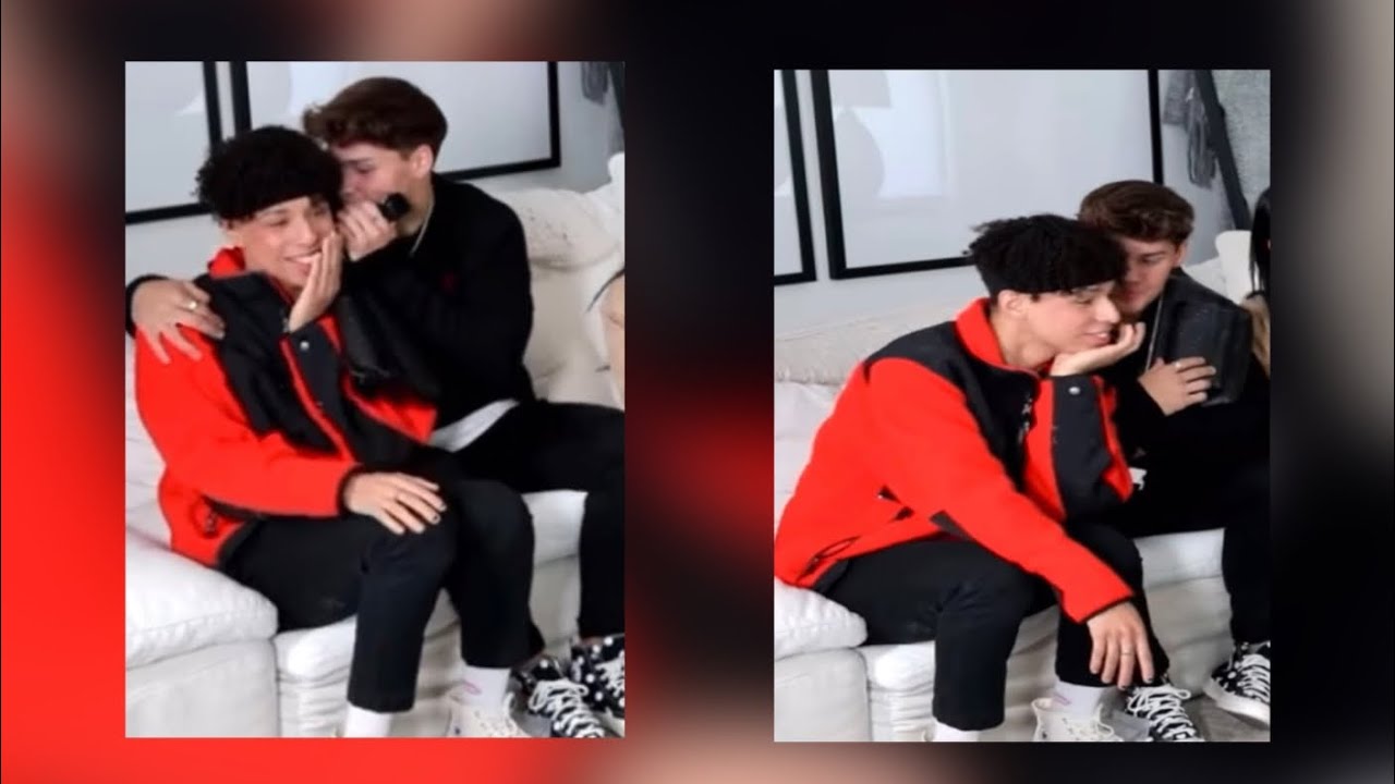 Noah Beck and Larray being a lil more than friends for 1 minute and 3 ...