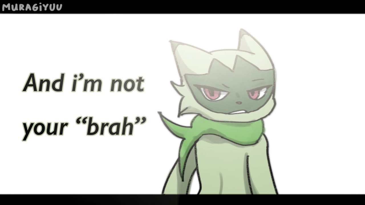 Excuse me brah // Pokémon ScVi x SwSh / Animation meme - YouTube