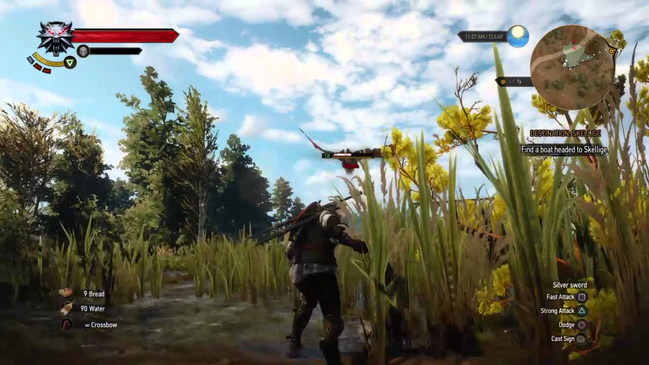 The Witcher 3: Axii Spamming - YouTube