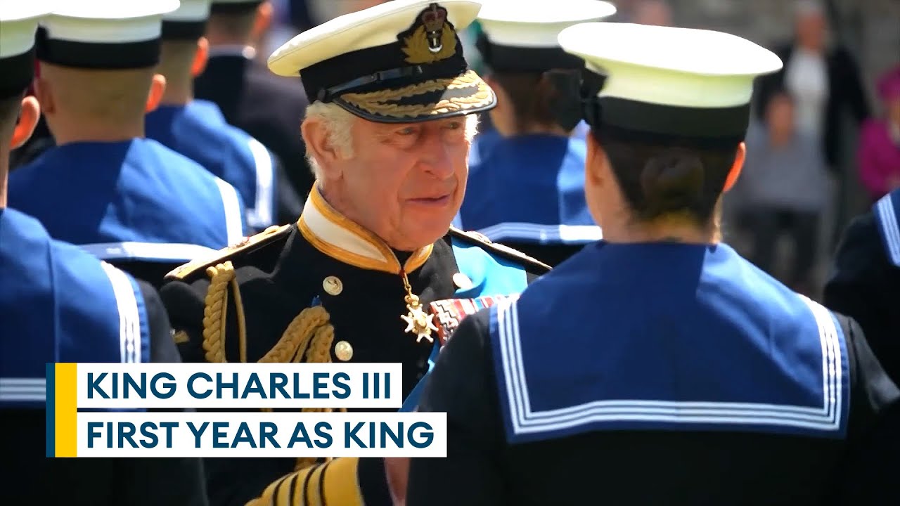 The King's first year as military Commander-in-Chief - YouTube