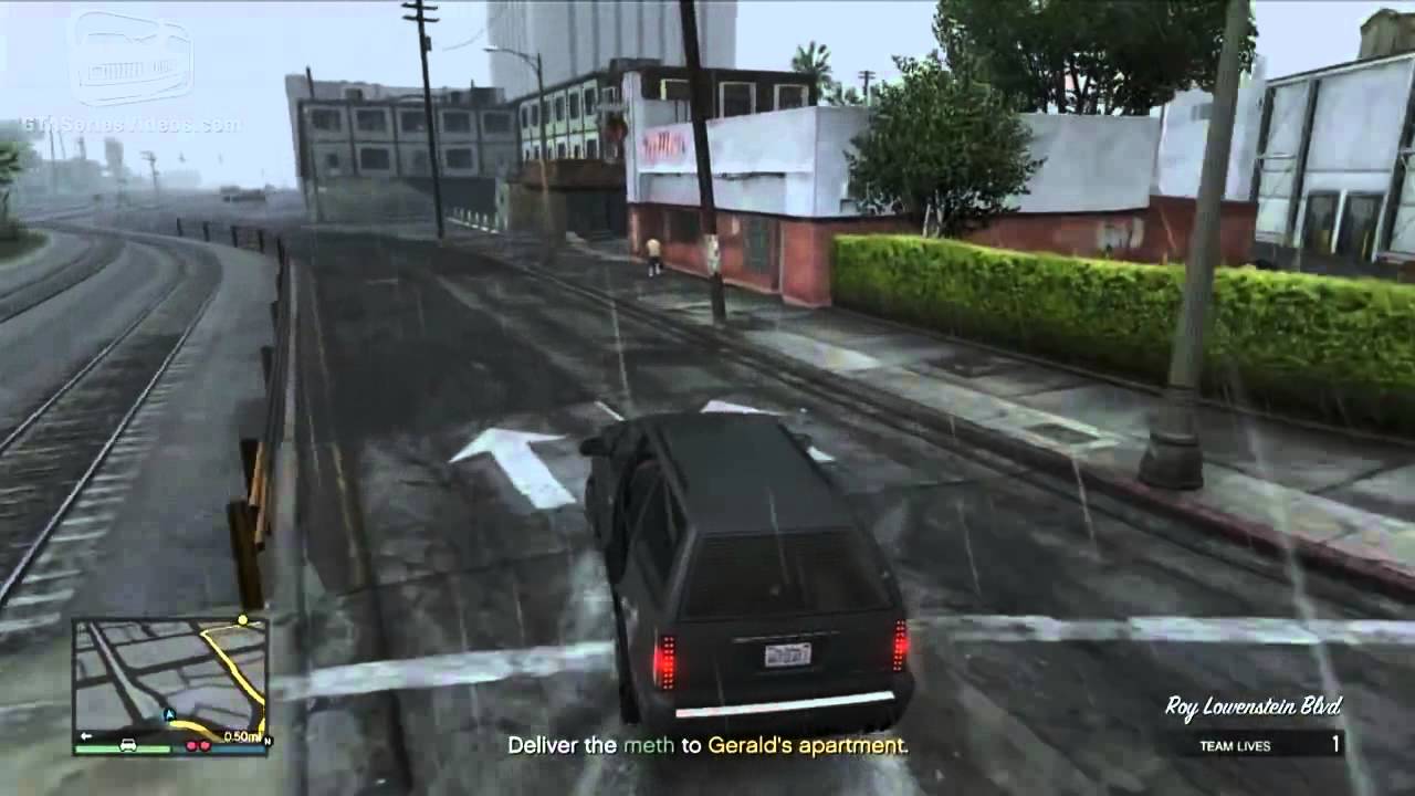 GTA Online Mission Flood in the LS River Hard Difficulty - YouTube