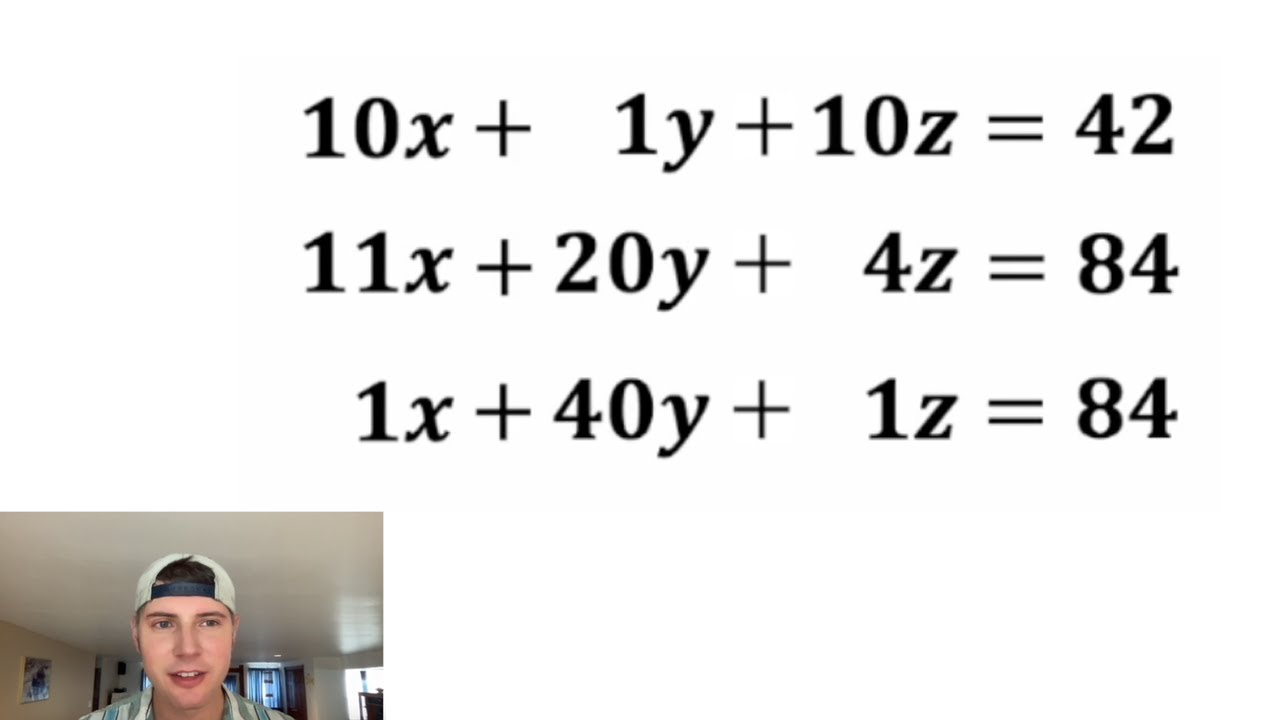 3x3 System Of Equations Solved YouTube 3x3-system-of-equations-solved-youtube