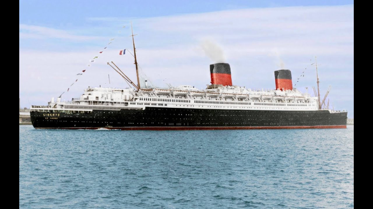 SS Europa to SS Liberte - YouTube
