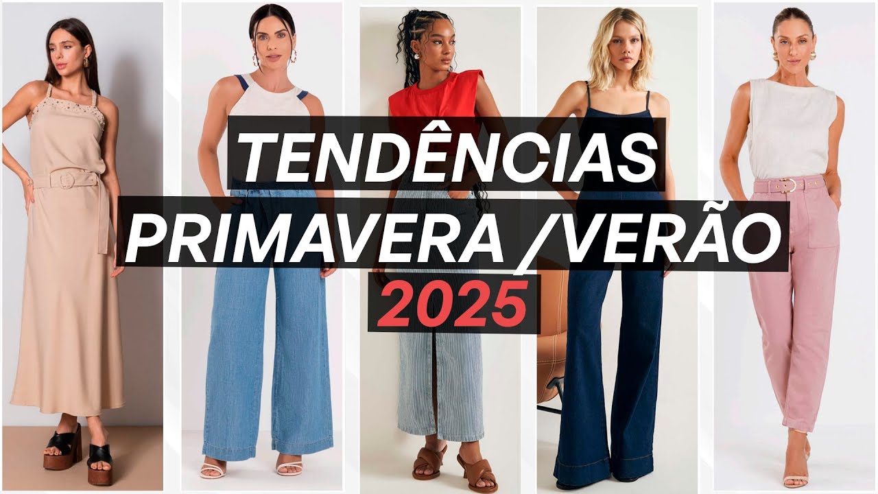 Tendências de moda primavera verão 2025 - YouTube