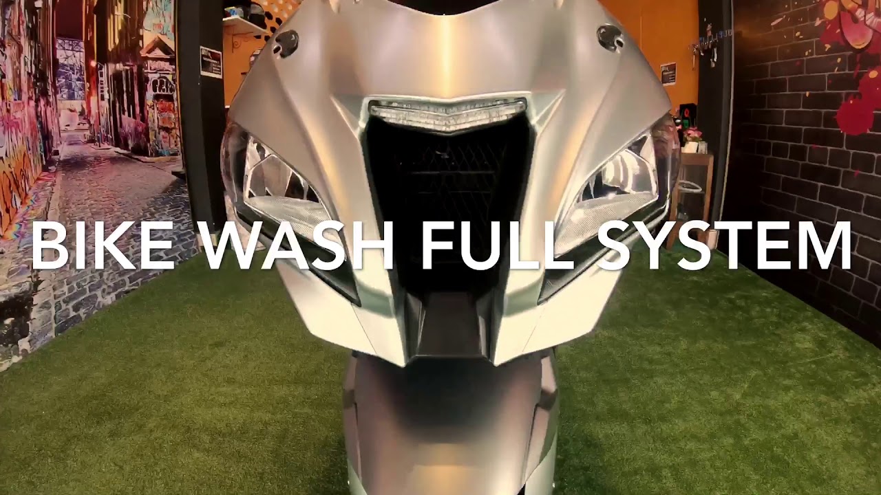 sm superbike & wash - รีวิวล้างรถ ZX10R 2018 - YouTube