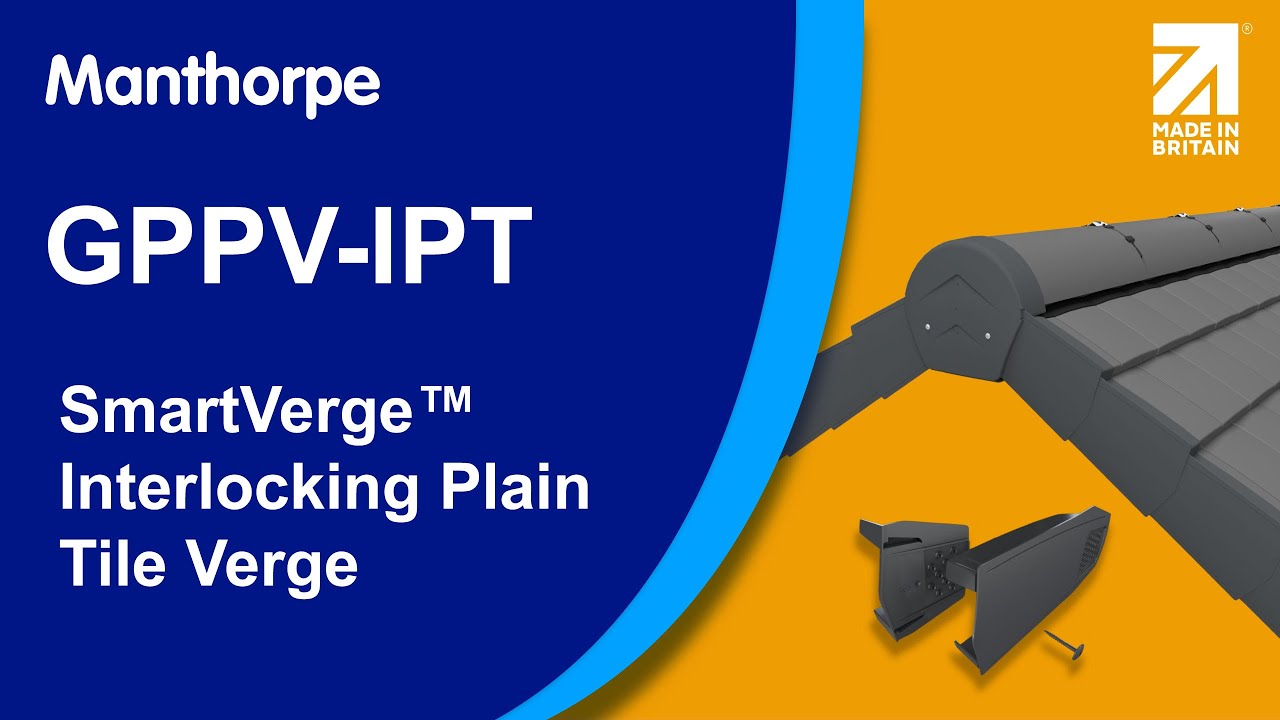 Manthorpe Interlocking Tile Verge Video - GPPV IPT - YouTube