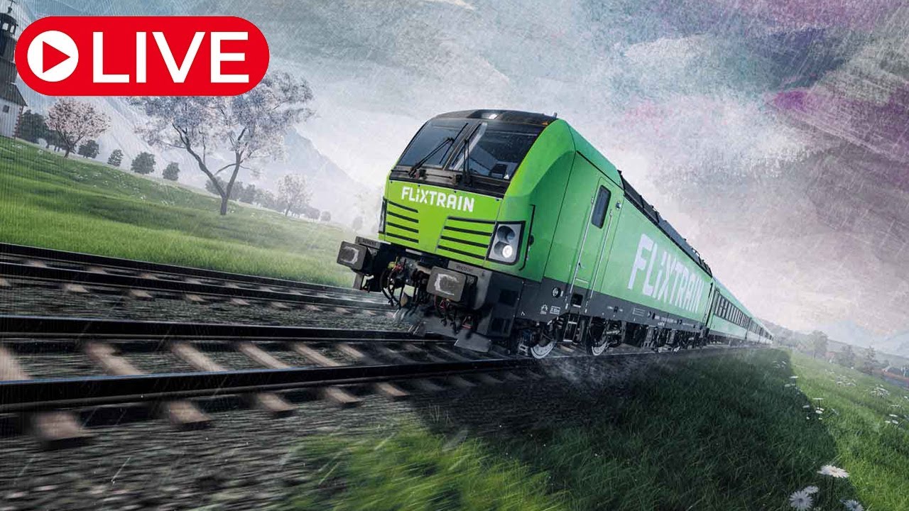 Emisión en DIRECTO de JCtrenes - Vectron Flix Train - YouTube