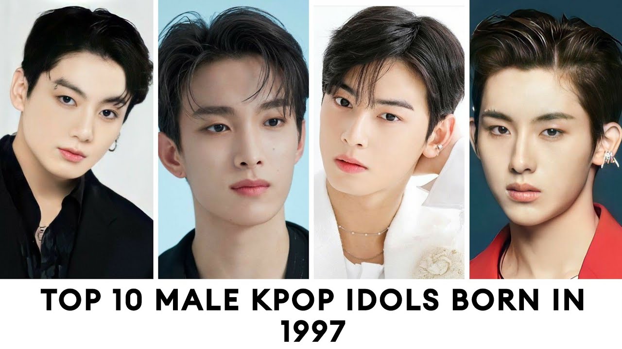 Top 10 Male Kpop Idols Born in 1997 - YouTube