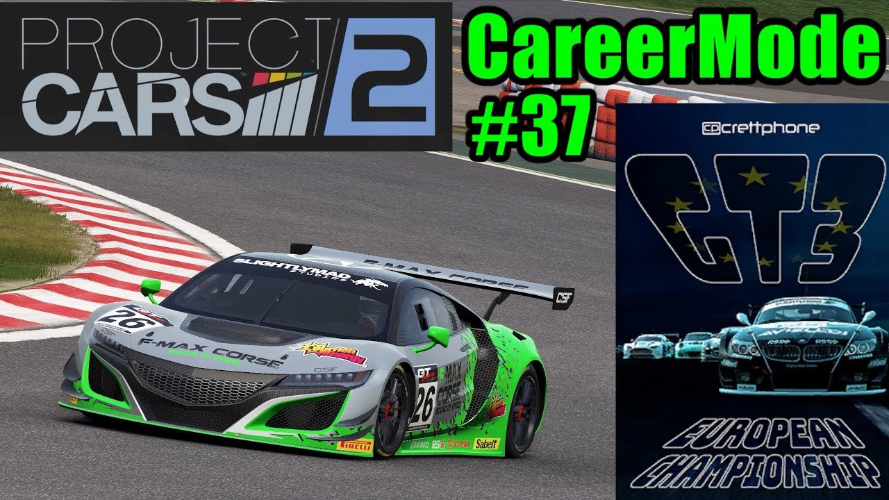 37】Project CARS 2 GT3 European Championship Round.1 Catalunya プロジェクトカーズ ...
