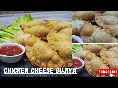 Chicken Cheese Gujiya | MashAllah Cuisine - YouTube