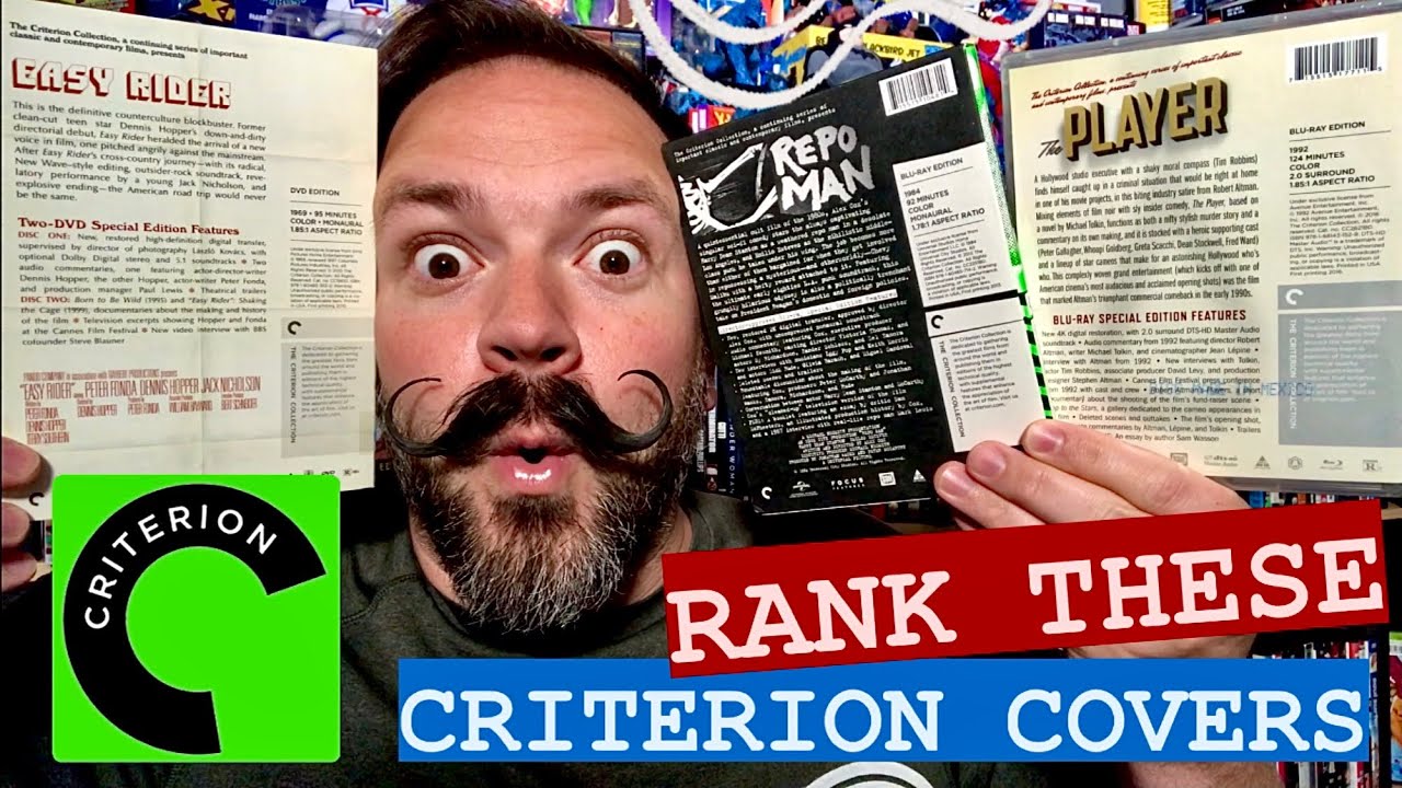 RANKING CRITERION COLLECTION COVER ART from my COLLECTION of films ...