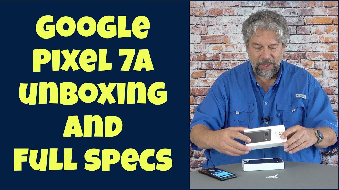 Google Pixel 7a -- UNBOXING - YouTube