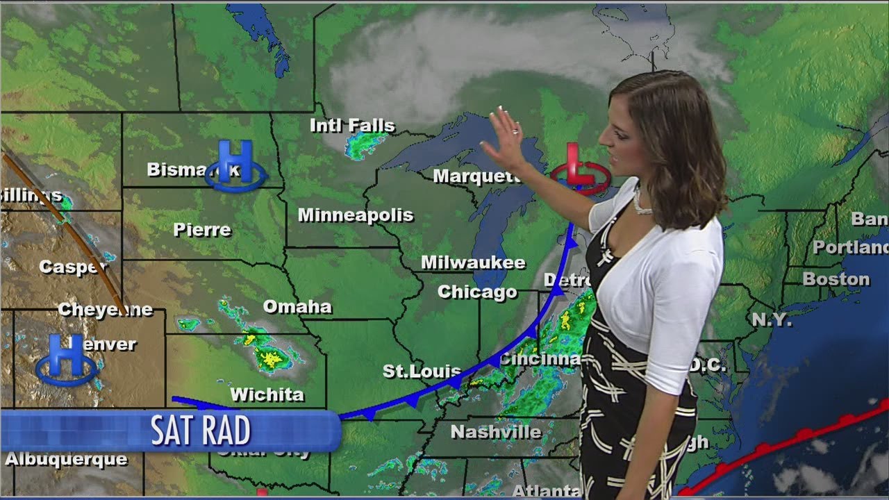 Storm Team Forecaster Jesse Ritka's Saturday Forecast - YouTube