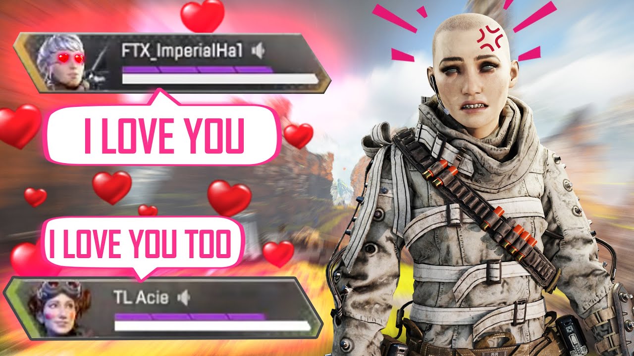 Playing with the CUTEST Couple in Apex Legends! - YouTube
