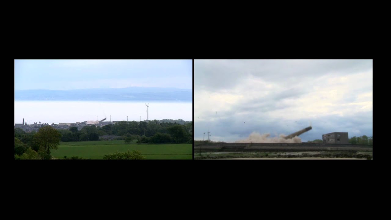 Leven/Methil Power Station Demolition. - YouTube